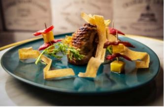 Veau à braiser aux olives et artichaut poêlé du chef Gérard HABIB ...