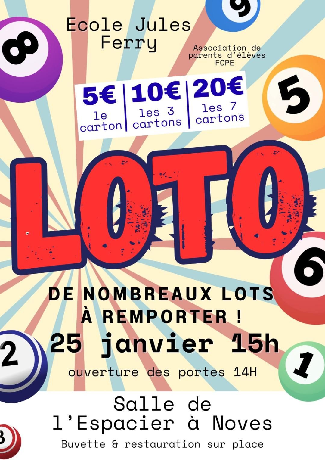 Loto FCPE École Jules Ferry MyProvence